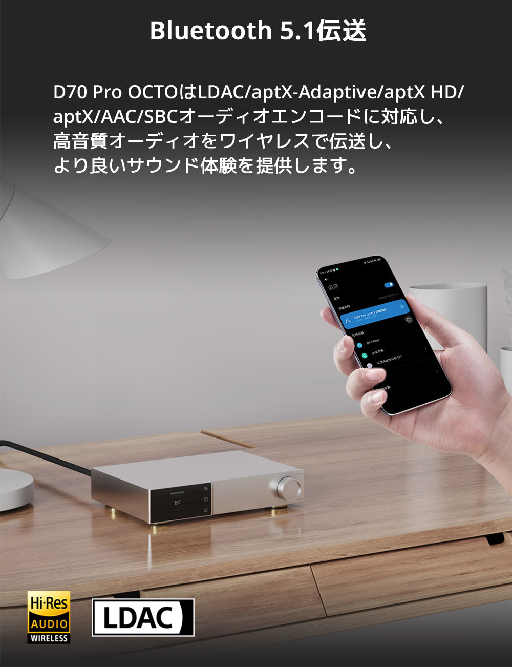 Topping D70 Pro OCTO HIFI DAC 1年保証付き – オレメカTOPPING店